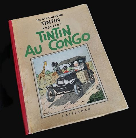 Tintin T2 Tintin Au Congo A3 10e Mille 1ère édition Casterman