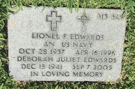Lionel Frederick Edwards 1937 1996 Find A Grave Memorial
