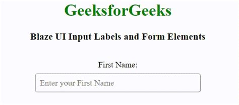 Blaze Ui Input Fieldsets And Legends Geeksforgeeks Blaze Ui Input Fieldsets And Legends Geeksforgeeks