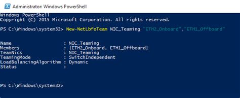 How To Enable Nic Teaming In Windows 10 Using Powershell Cloud