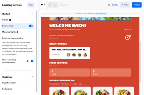 Square Online User Interface ProfitBooks Net