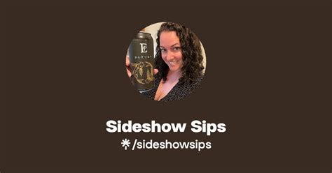 Sideshow Sips Instagram Linktree