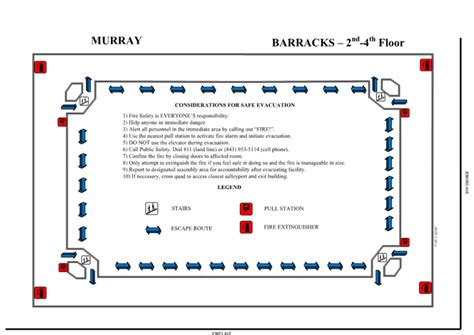 Evacuation Maps Environmental Health Safety