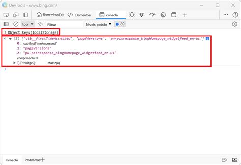 Ver E Editar O Armazenamento Local Microsoft Edge Developer