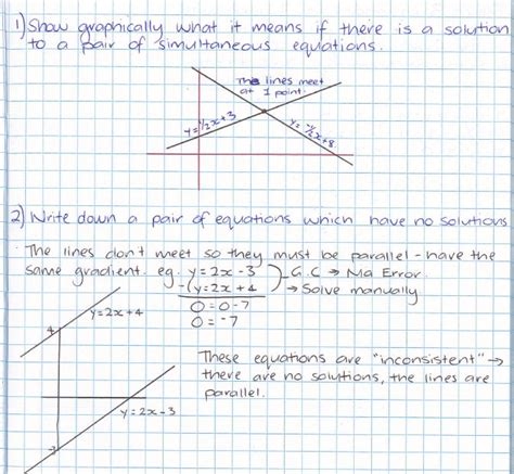 Simultaneous Equations Mrs Gwillims Weebly