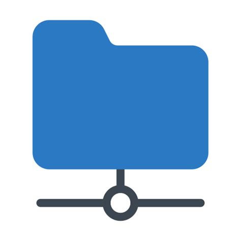File Storage Generic Blue Icon