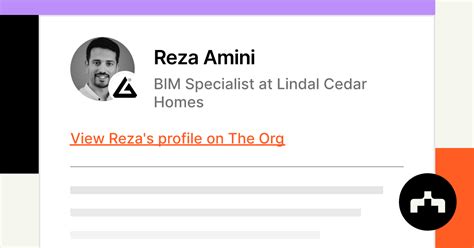 Reza Amini Bim Specialist At Lindal Cedar Homes The Org