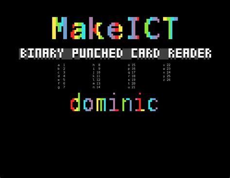 Gallery Binary Punched Card Reader
