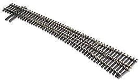 Peco North American Style Code 83 Curved Turnout 7 Right