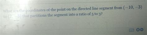 answered e directed line segme bartleby
