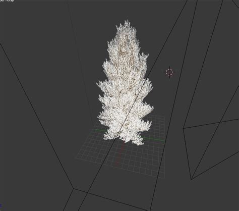 Cycles Render Engine Ways To Generate Realistic Looking Low Poly Tree From Detailed Tree Model