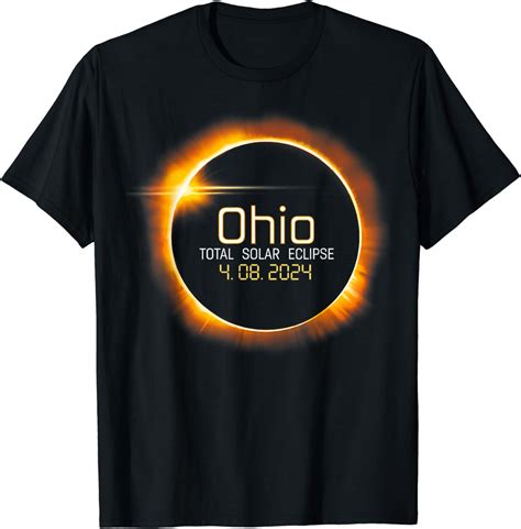 Ohio Totality Total Solar Eclipse April 8 2024 T Shirt Buy T Shirt