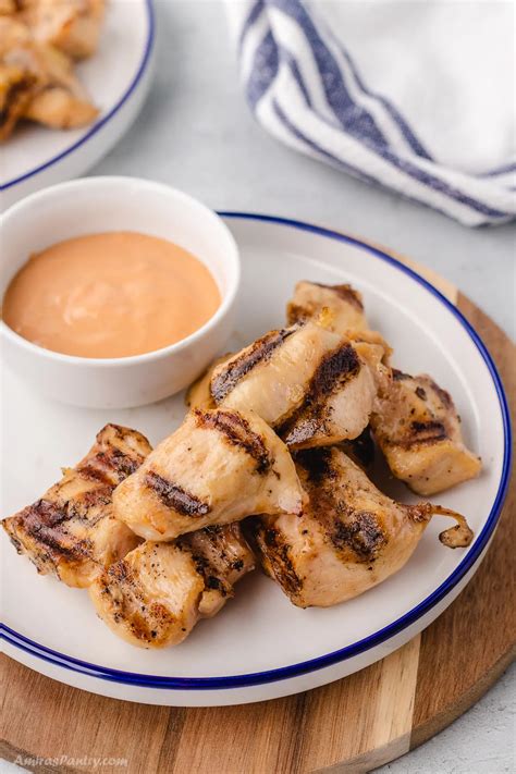 Grilled Chicken Nuggets Easy And Healthy Recipe Amiras Pantry