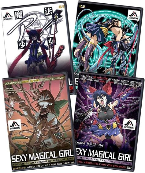 Sexy Magical Girl Complete Ova Vol 1 4 Bonus Sexy Magical