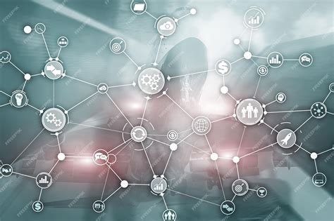 Premium Photo Business Process Structure Industrial Workflow Diagram Automation Innovation