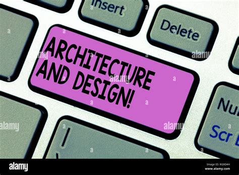 Handwriting Text Writing Architecture And Design Concept Meaning Set Of Procedures In Writing