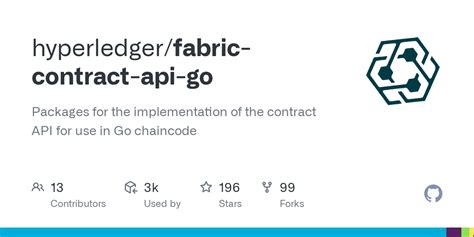 Fabric Contract Api Gometadataschemago At Main · Hyperledgerfabric