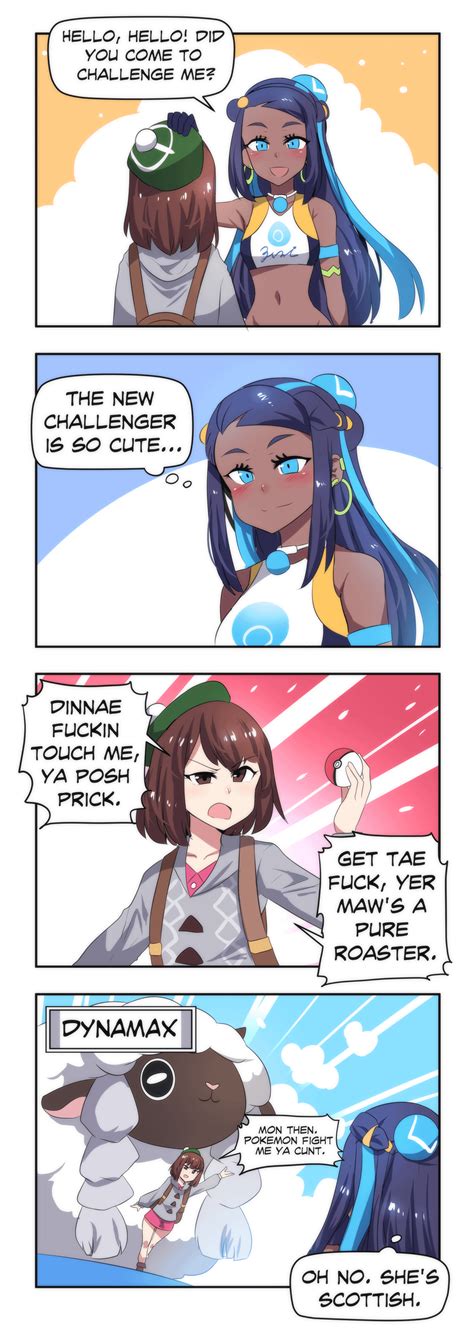 Nessa Meets The Scottish Pokemon Trainer New Version Rpokemon