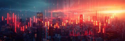 Premium Photo Declining Graphs Illustrate The Idea Of The Economic