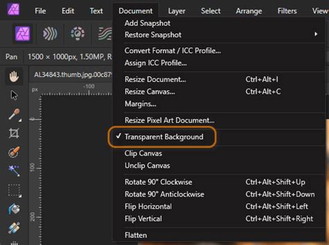 where have simple document settings like setting background colour to
