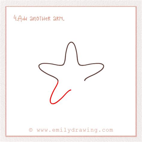 How To Draw A Starfish Emily Drawing