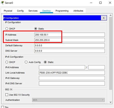 konfigurasi dhcp dan dns server menggunakan cisco packet tracer