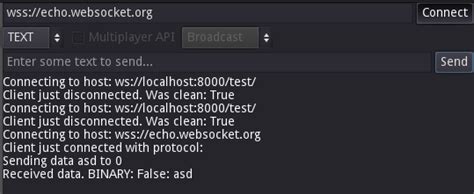 Websocket Client Doesnt Work · Issue 32755 · Godotenginegodot · Github