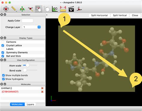 Selection Tool Avogadro Documentation