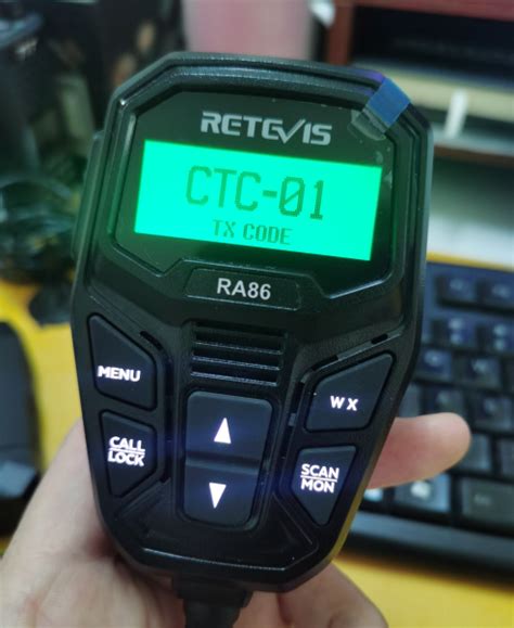 The Ctcssdcs Setting On Retevis Ra86 Gmrs Mobile Radio The Ctcssdcs Setting On Retevis Ra86 Gmrs Mobile Radio