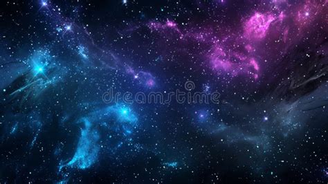Ethereal Cosmic Nebula Stars And Galaxies In Deep Space Stock Image Image Of Astrophotography
