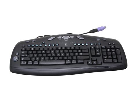 Logitech Media Elite 967559 0403 Black Wired Keyboard