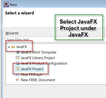 Fun With JavaFX Eclipse Project Structure Javafx