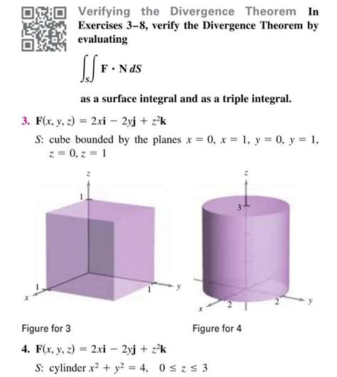 Solved Verifying The Divergence Theorem In Exercises 38