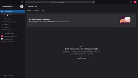 Slack UI UX Design SaaS Application Design Saas Ui