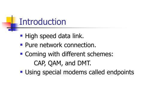 Ppt Asymmetric Digital Subscriber Line Adsl Powerpoint Presentation Id 1370879