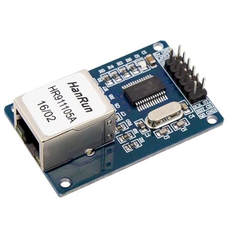 Hiletgo Enc28j60 Enc28j60 I So Hr911105a Ethernet Lan Network Module Spi Interface 3 3v For