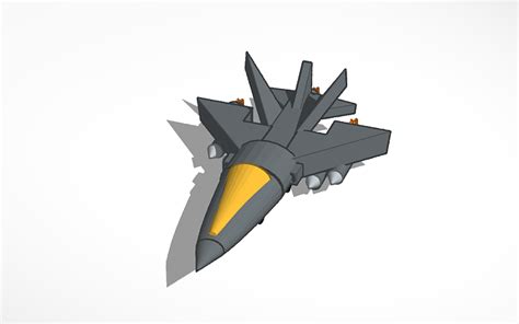 3d Design Fighter Jet Tinkercad