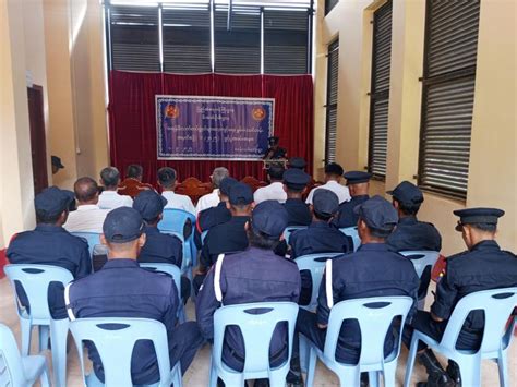 ကျွန်းစုမြို့၌ အရန်မီးသတ်တပ်ဖွဲ့ဝင်များ လေ့ကျင့်ရေး မွမ်းမံ သင်တန်းဖ