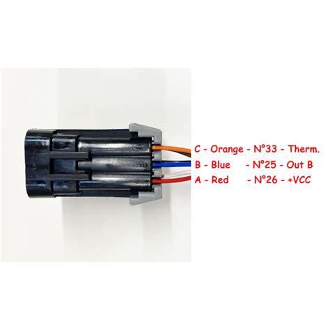 6 Pin Male Delphi Socket Pack 05mm2