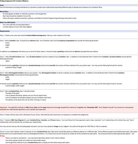 Solved Restrictions No Staticglobal Variables Or Methods