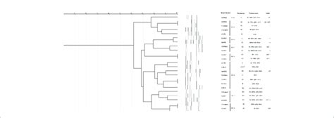 dendrogram showing the genetic relatedness of the 24 download