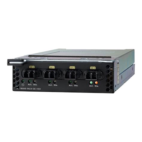Cisco 4 Port Gigabit Ethernet Fiber I O Module For Wave 7541 7571