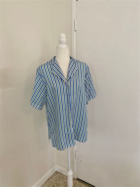 Vintage 1990s Bill Blass Girl Scouts Of America Blue And Green Short