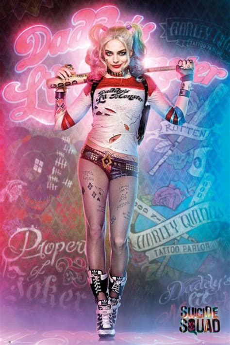 Margot Robbie Suicide Squad Promo Photos Posters And Stills • Celebmafia