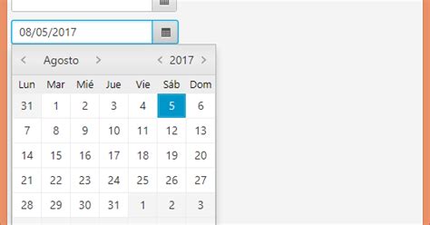 Datepicker Control Javafx Para Manejar Fechas