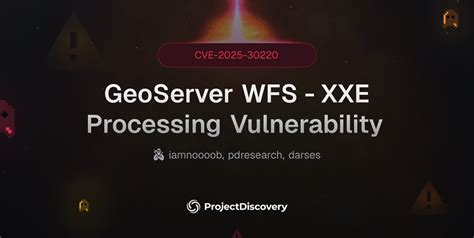 Geoserver Wfs Xxe Processing Vulnerability