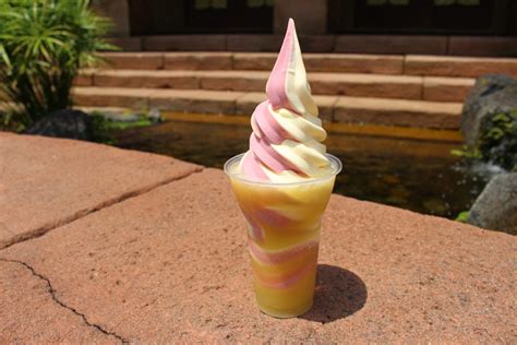 Photos Raspberry And Pineapple Dole Whip Swirl Float Returns To Aloha Isle At The Magic Kingdom