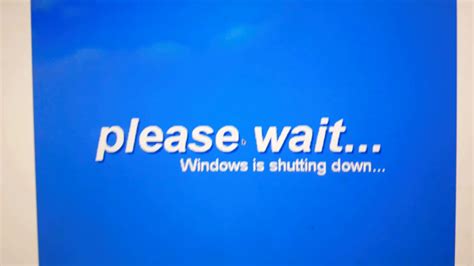 Windows Xp Shutdown Youtube
