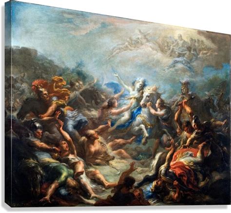 Camillia At War From Virgils Aeneid 170810 By Giacomo Del Po 1654