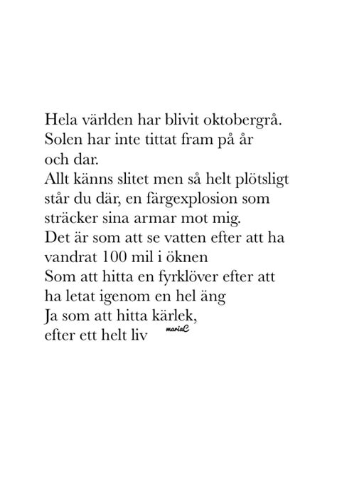 900 Svenska Idéer Citat Ord Och Citat Fina Ord